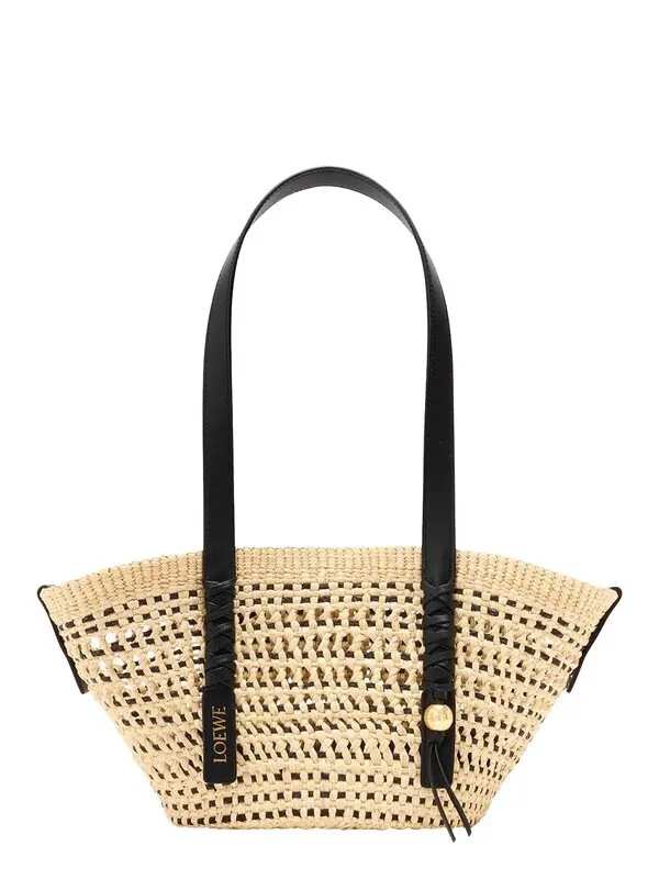 Loewe Braid Basket Small - Tan