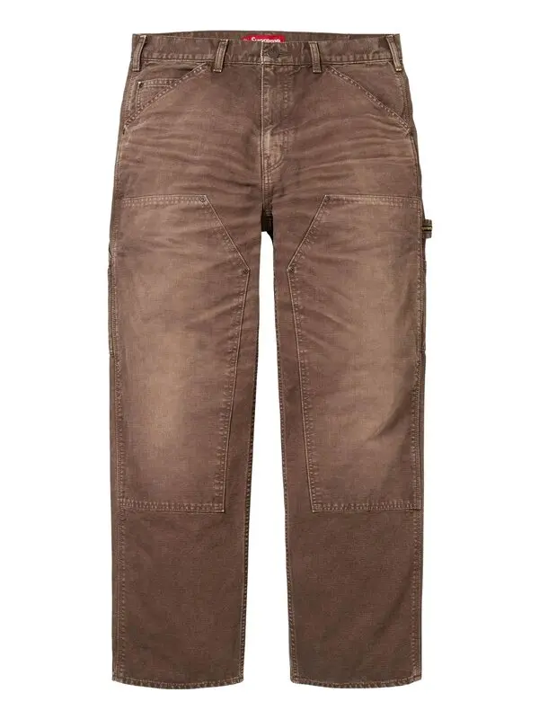 Supreme Double Knee Painter Pant - Brown