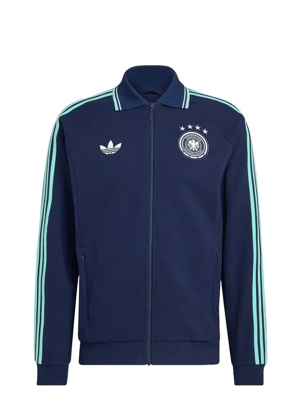 Adidas Germany Away Anthem Jacket - Blue