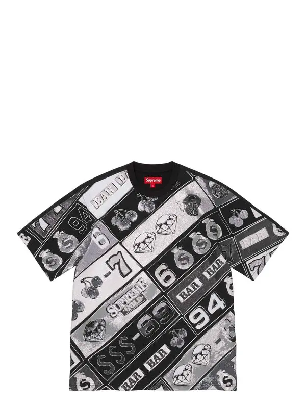 Supreme Slot Machine Short-sleeve Top - Black