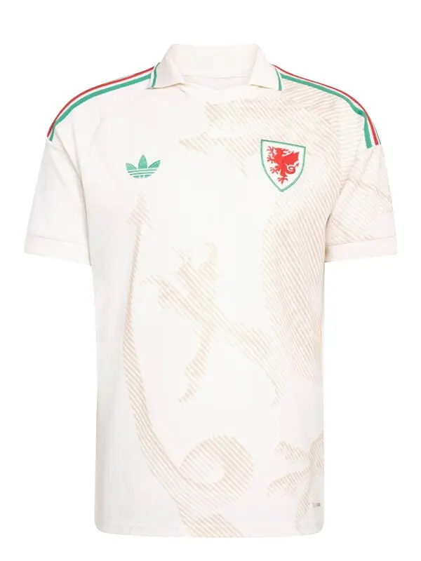 Adidas Wales 26 Away Jersey - White