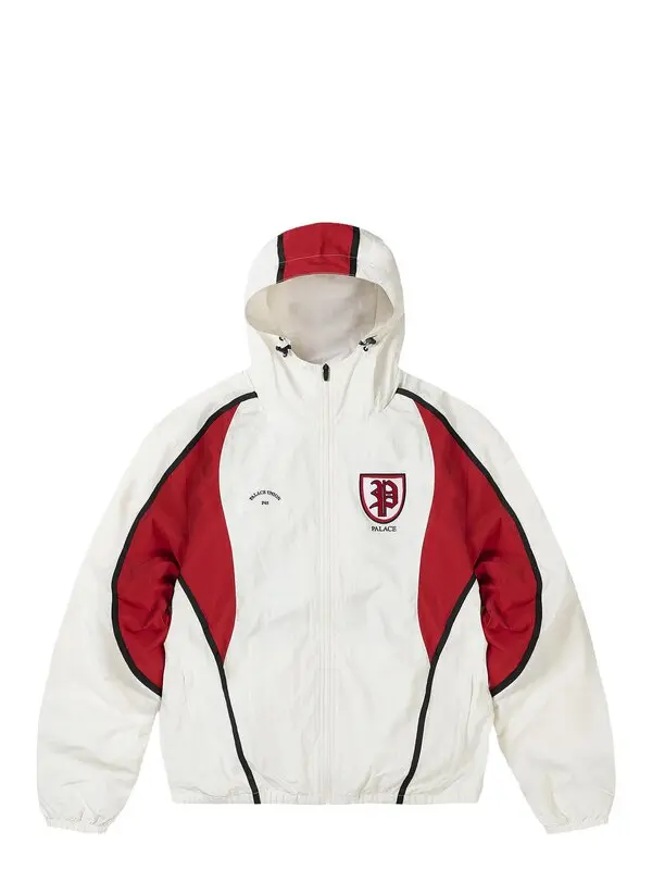 PALACE Scrum Hooded Shell Jacket - White
