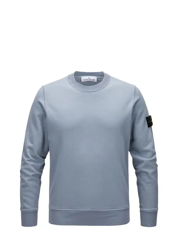 Stone Island Crewneck Sweatshirt - Blue