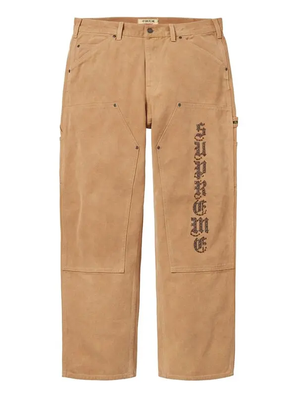Supreme X The Great China Wall Double Knee Painter Pant - Tan