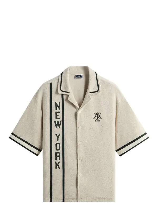 Kith Terry Kensley Shirt Canvas - Cream