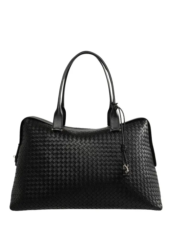 Bottega Veneta Small Weekender Bag - Black