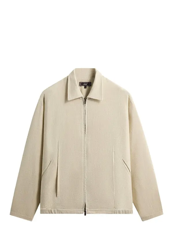 Kith Soft Woven Connor Blouson Jacket 2.0 - Tan