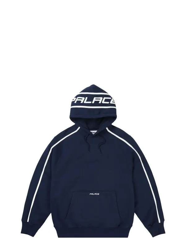 PALACE Runner Hooded Sweatshirt - Blue