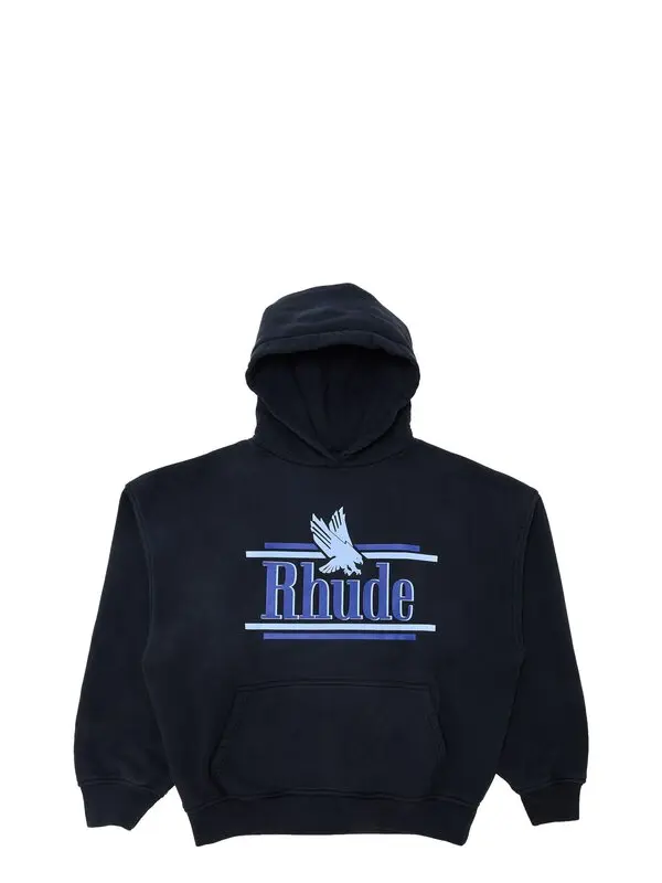 Rhude Rossa Hoodie - Black