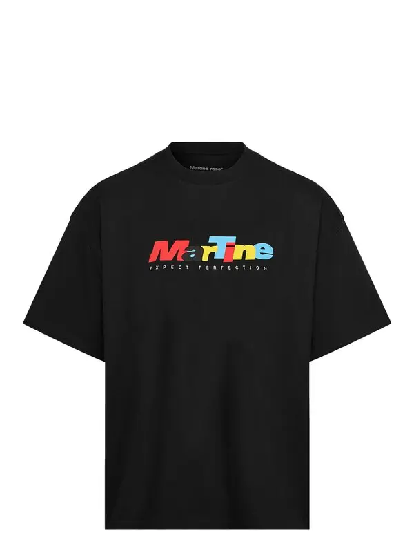 Martine Rose Oversized Graphic T-shirt - Black