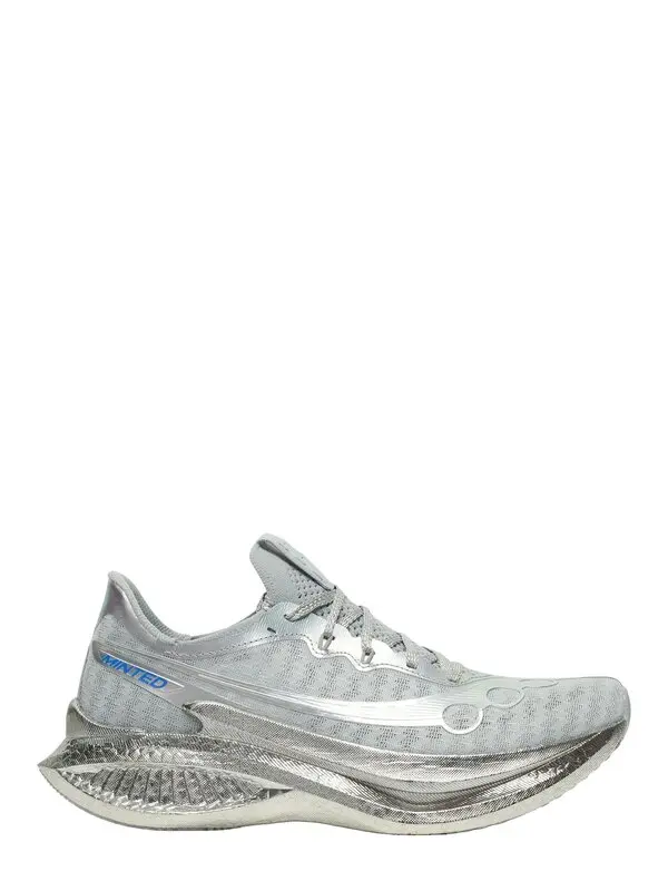 Saucony Minted New York X Endorphin Pro 5 Chromium Athletic Sneakers - Silver