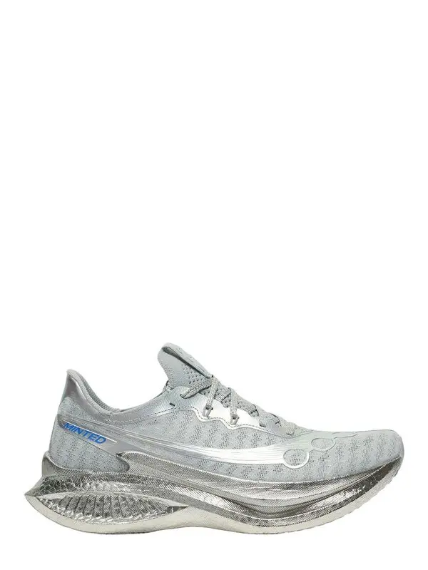 Saucony Minted New York X Endorphin Pro 5 'chromium' Athletic Shoe - Silver