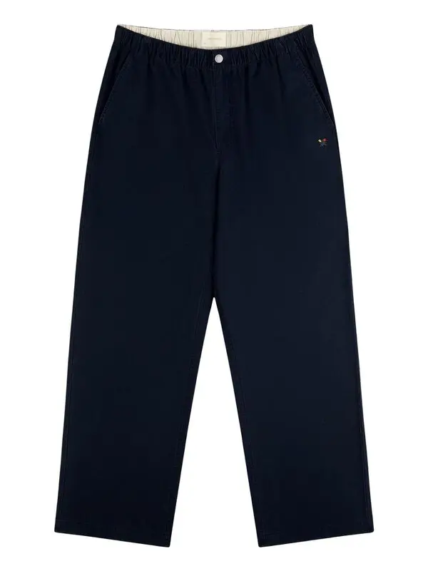 Aimé Leon Dore Washed Cotton Windbreaker Pant - Blue