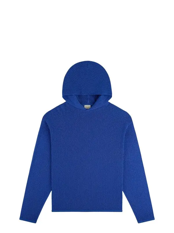 Aimé Leon Dore Open Mesh Hoodie - Blue