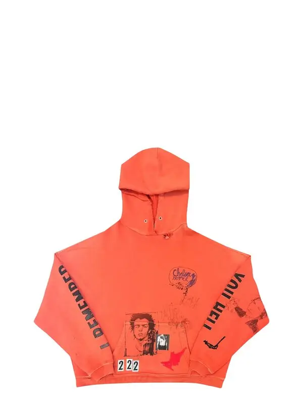 PALY HOLLYWOOD Chelsea Hotel Hoodie - Red