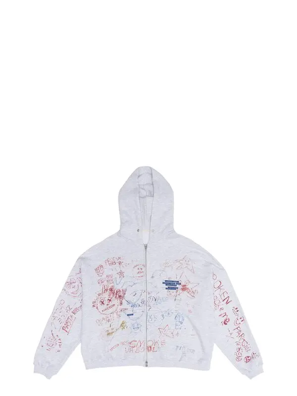 PALY HOLLYWOOD Joshua Tree Double Zip Hoodie - Multicolor