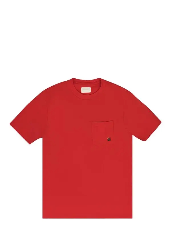 Aimé Leon Dore Crest Pocket T-shirt - Red