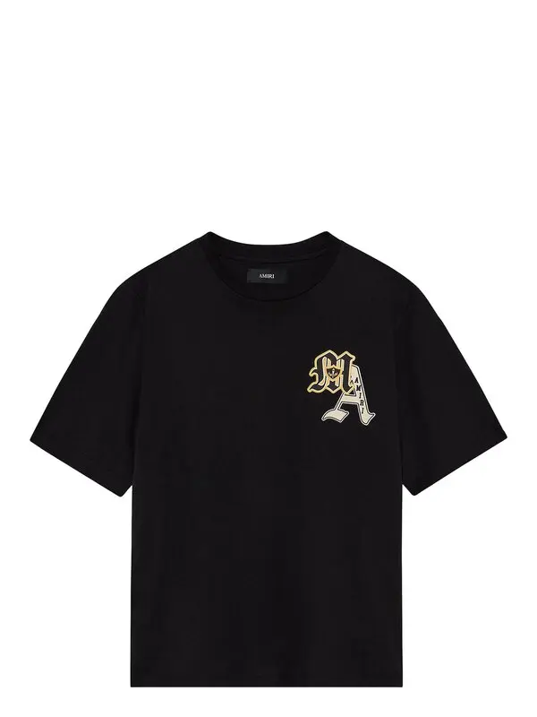 Amiri Varsity Patch T-shirt - Black