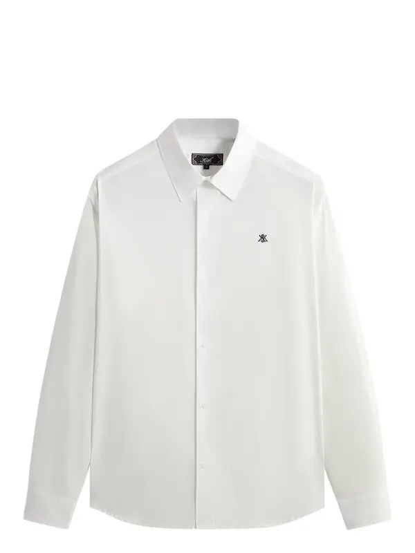 Kith Georgie Poplin Shirt - White