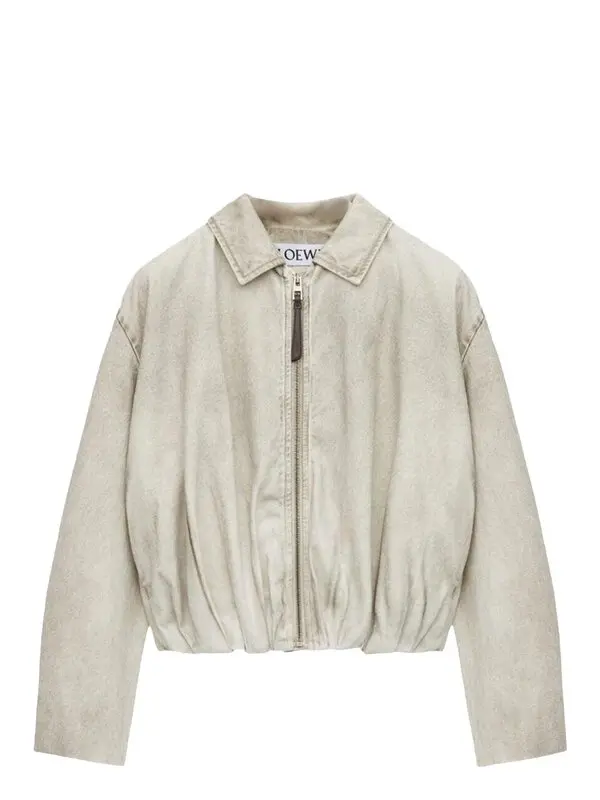 Loewe Draped Jacket - Grey