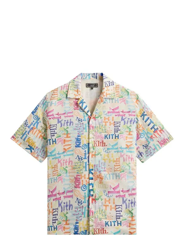 Kith Thompson Camp Shirt - Tan