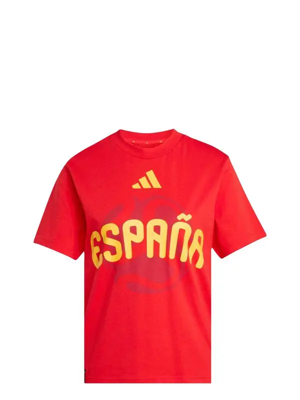 Adidas Fifa World Cup 2026 Spain Graphic T-shirt - Red
