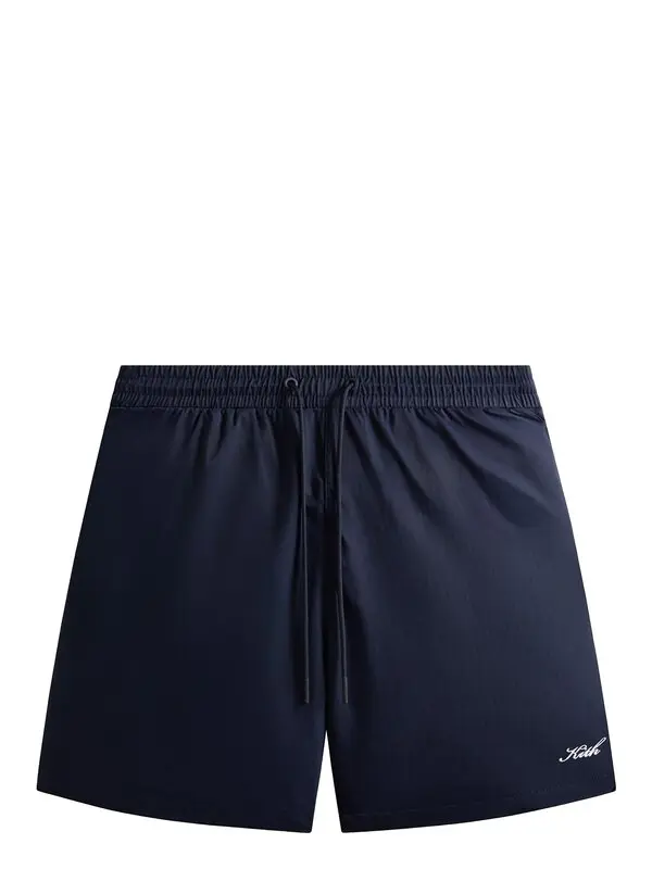 Kith Garment Washed Nylon Active Swim Shorts - Black