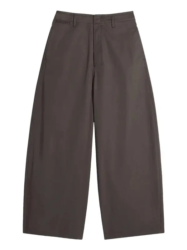 LEMAIRE Large Chino Pants - Brown