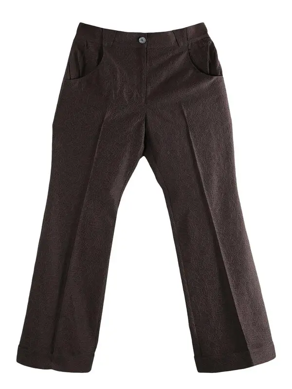 KIKO KOSTADINOV Tunin Flared Trouser - Brown