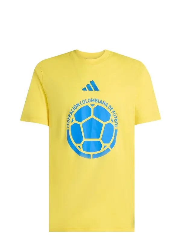 Adidas Colombia Dna Graphic T-shirt - Yellow