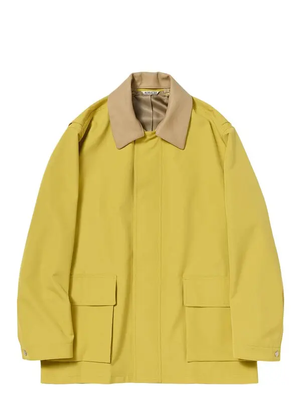 Auralee Wool Max Canvas Blouson - Yellow