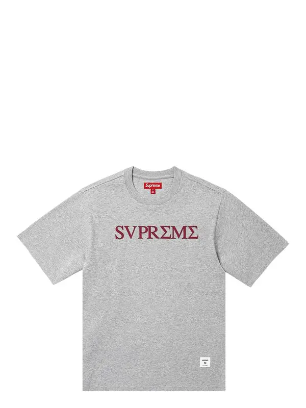 Supreme Greek Short-sleeve Top - Grey