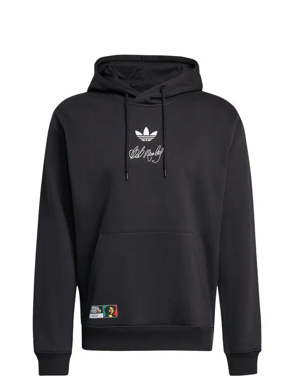 Adidas Bob Marley Graphic Hoodie - Black