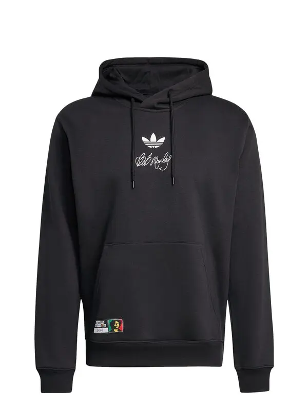 Adidas Bob Marley Graphic Hoodie - Black