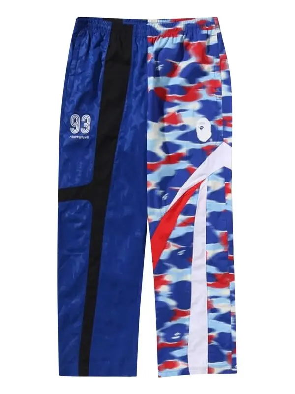 A BATHING APE Relaxed Fit Track Pants - Blue