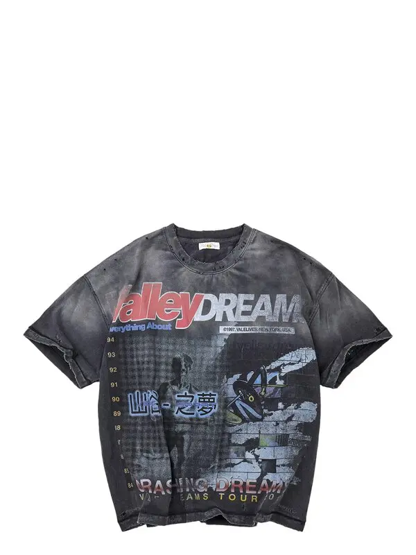 VALE FOREVER Dreamcrasher Graphic T-shirt - Black
