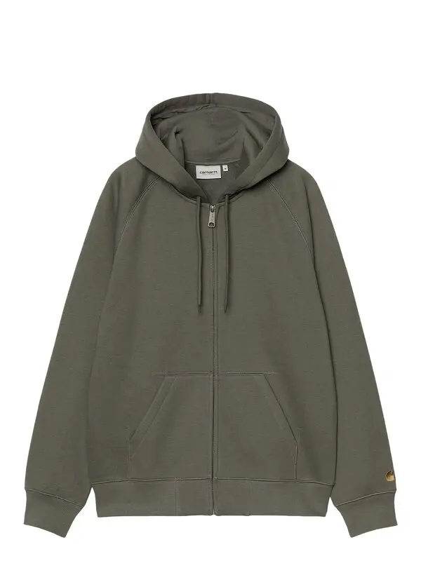 Carhartt Work In Progress Zip-up Hooded Jacket - Green