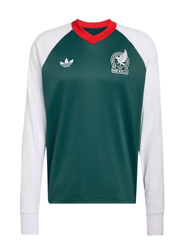 Adidas Mexico Long Sleeve Jersey - White