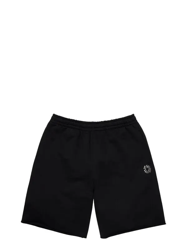 DENIM TEARS Gel Wreath Sweatshort - Black