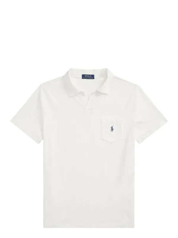 Polo Ralph Lauren Nevis Johnny Collar Polo - Cream