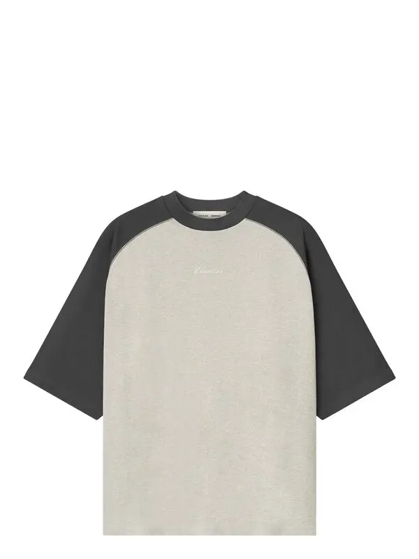 Fear Of God Signature Raglan Tee - Grey