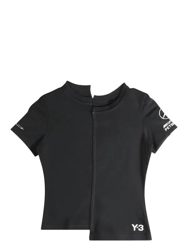 Y3 X Mercedes Amg Petronas F1 Ftd Tee - Black
