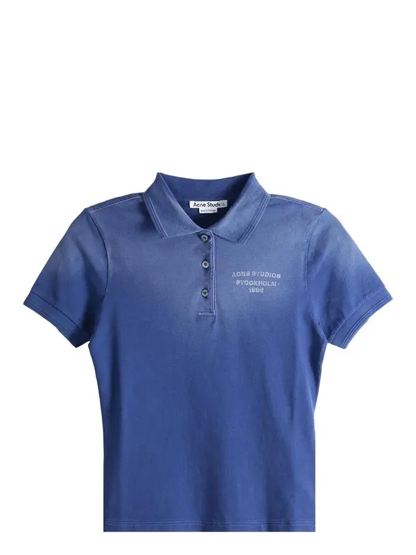 Acne Studios Short-sleeve Polo T-shirt - Blue