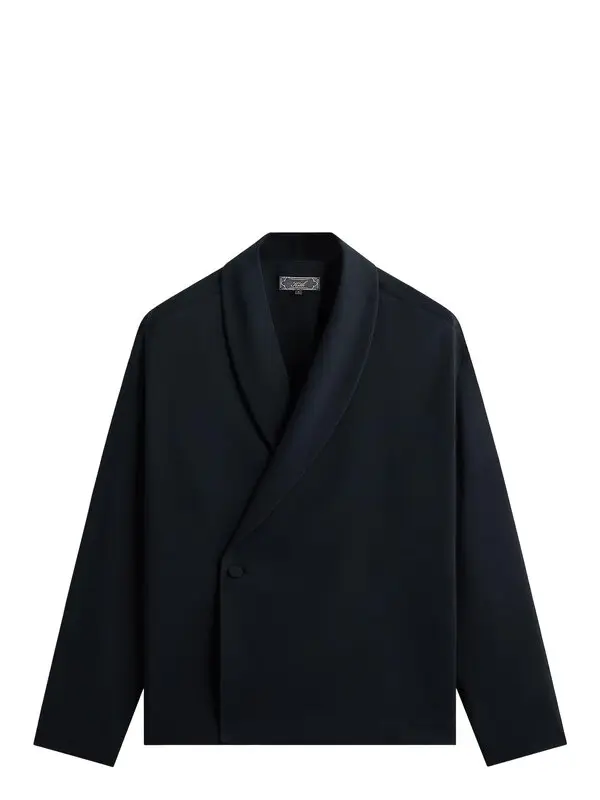 Kith Double Crepe Thompson Crossover Shirt - Black