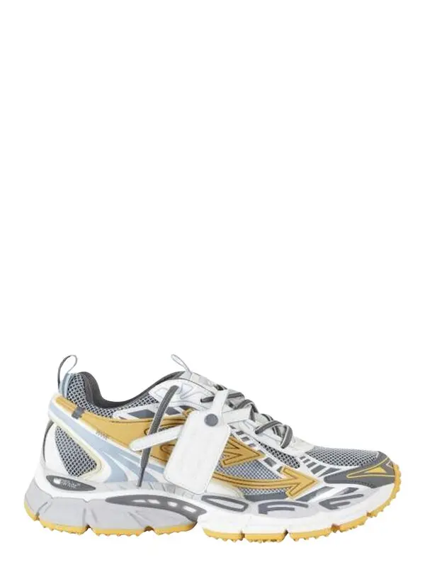 Off-White Cyan Celeste" Sneaker - Orange
