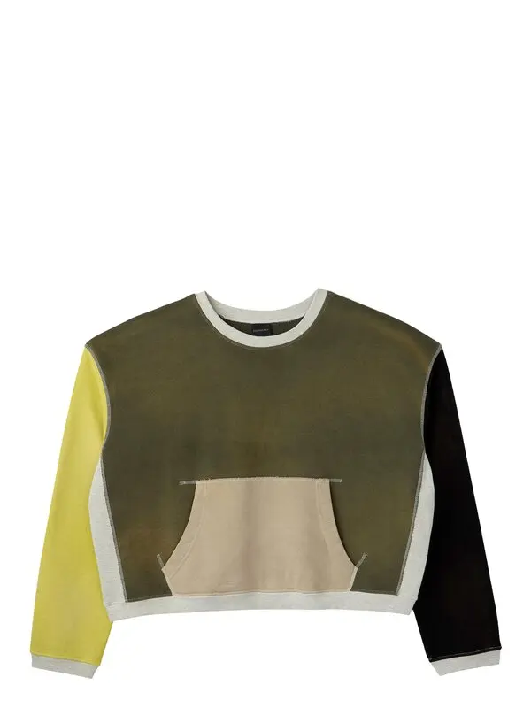 GV GALLERY Color Block Crewneck - Multicolor
