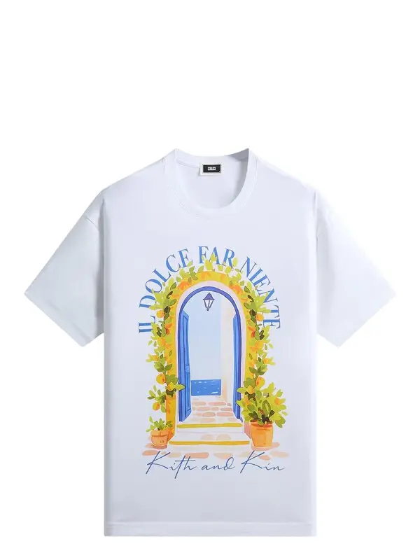 Kith Dolce Far Niente Graphic T-shirt - White