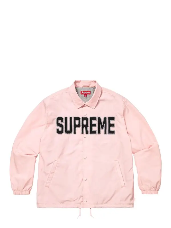 Supreme Spellout Coaches Jacket - Pink