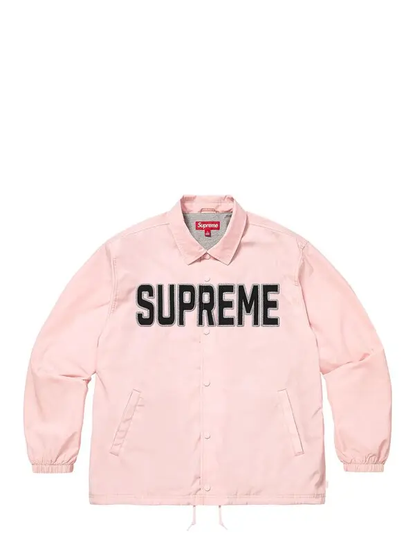 Supreme Spellout Coaches Jacket - Pink