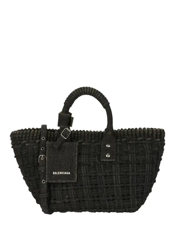 Balenciaga Bistro Xs Basket Top Handle Bag - Black